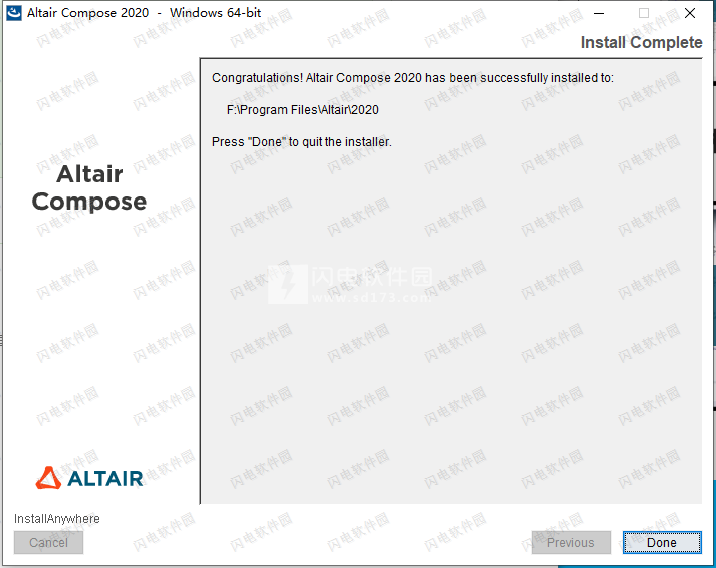 Compose2020破解版|Altair Compose 2020.1.1 x64 含授权激活教程-闪电软件园