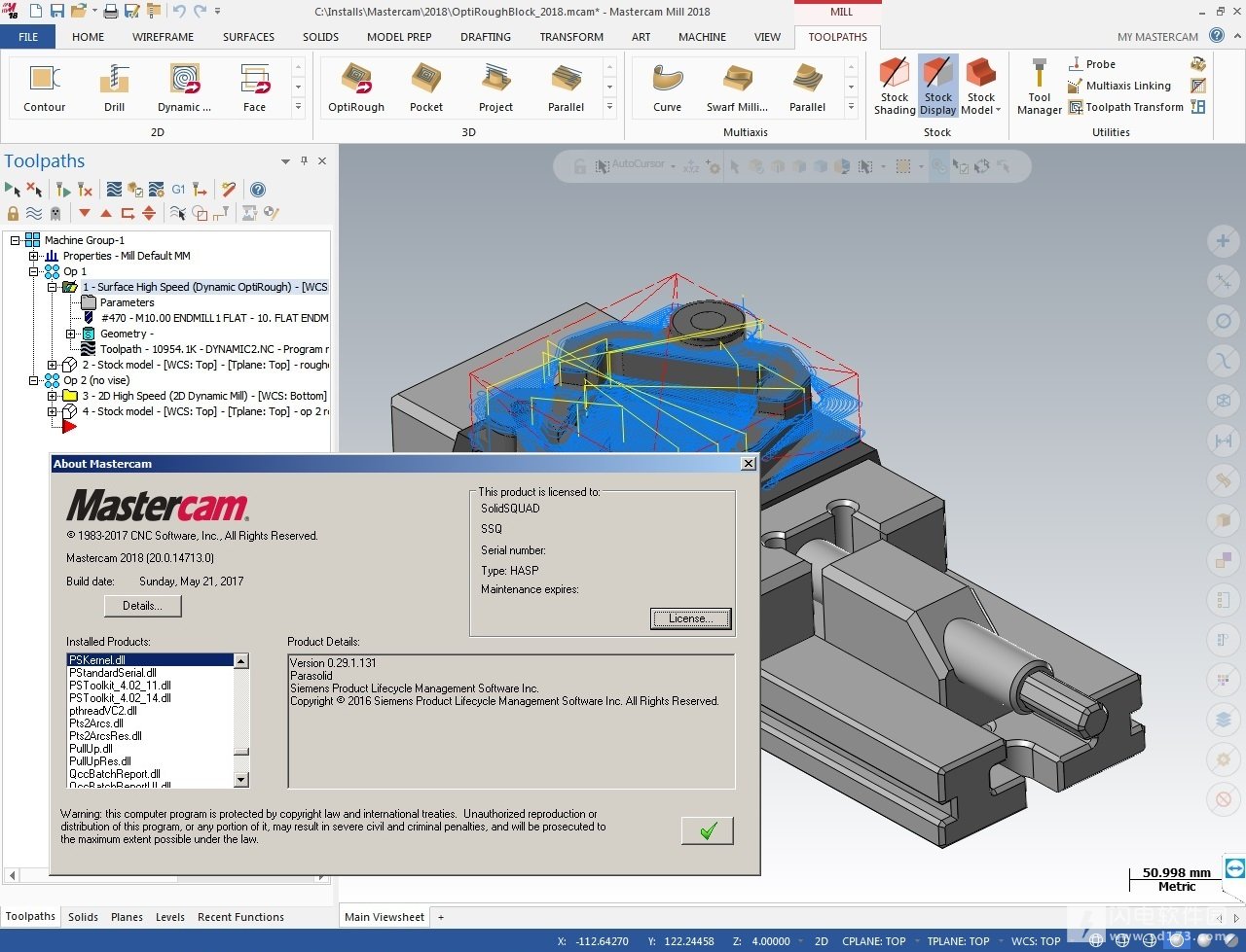 Mastercam2018中文版下载|Mastercam 2018破解版 v20.0.21855.0中文版 win10 含安装教程/汉化包-闪电软件园