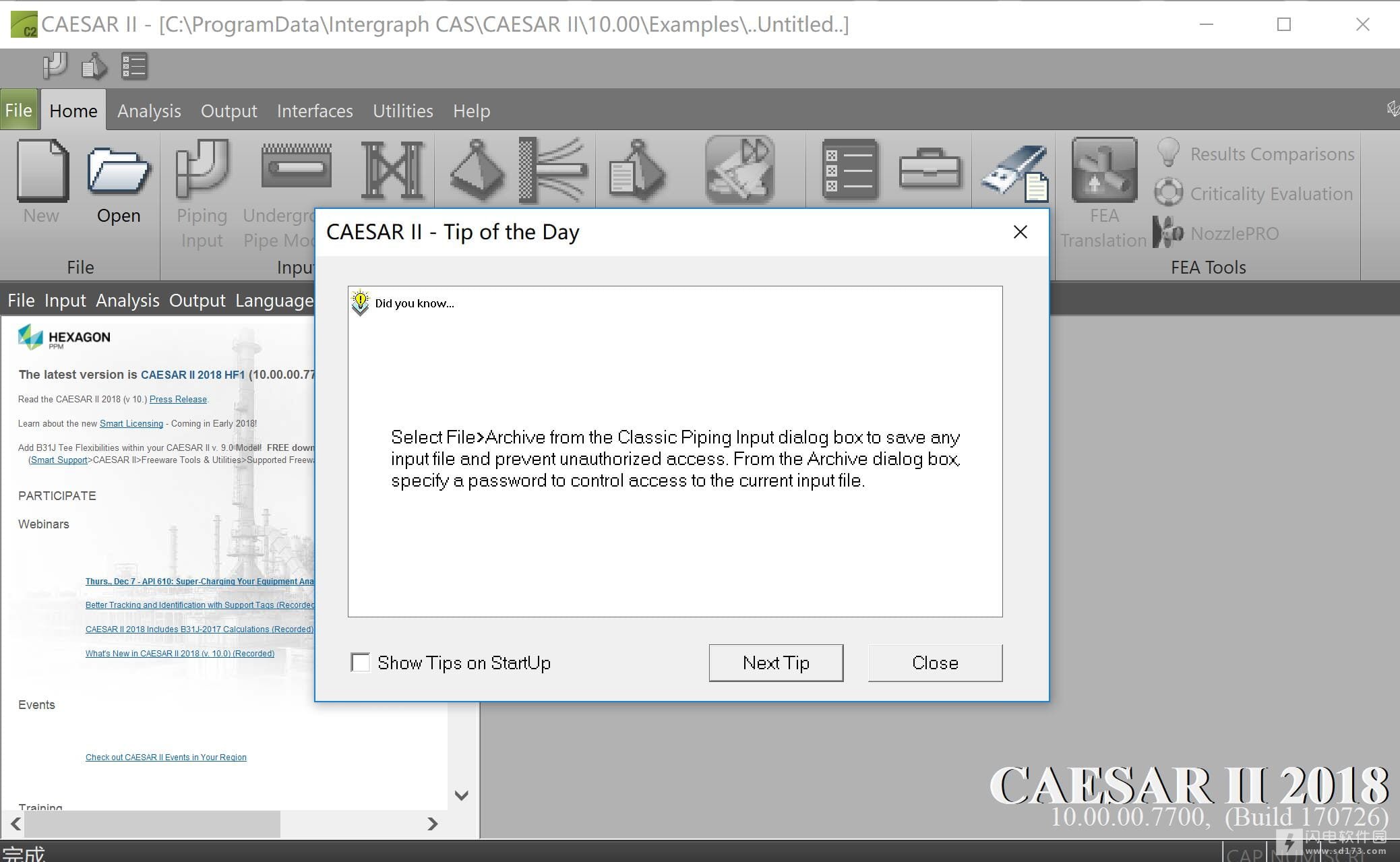 CAESAR II 2023下载|Intergraph CAESAR II 2023破解版 v13.0特别版 含补丁激活教程-闪电软件园