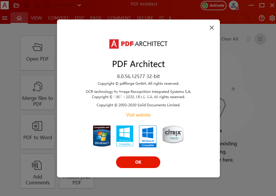 PDF Architect 8破解版|PDF Architect Pro + OCR 8.0.130.15255补丁激活教程-闪电软件园