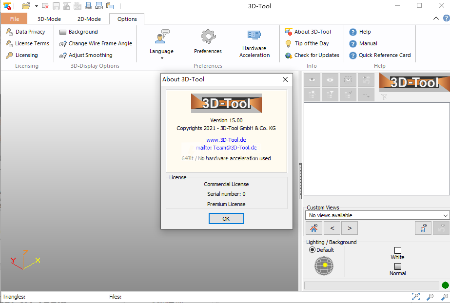 3D-Tool 15破解版|3D-Tool 15.40 完美激活版+patch补丁-闪电软件园
