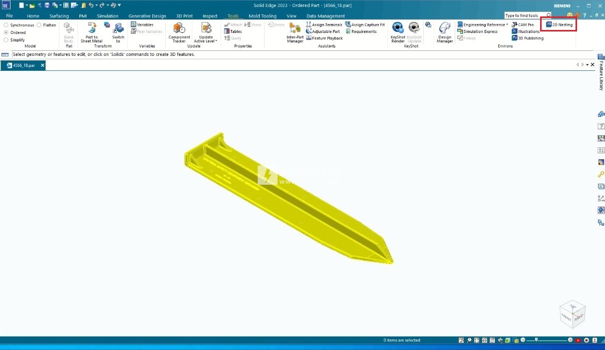 Solid Edge 2D Nesting 2023破解版下载|Siemens Solid Edge 2D Nesting 2023 破解版 ...