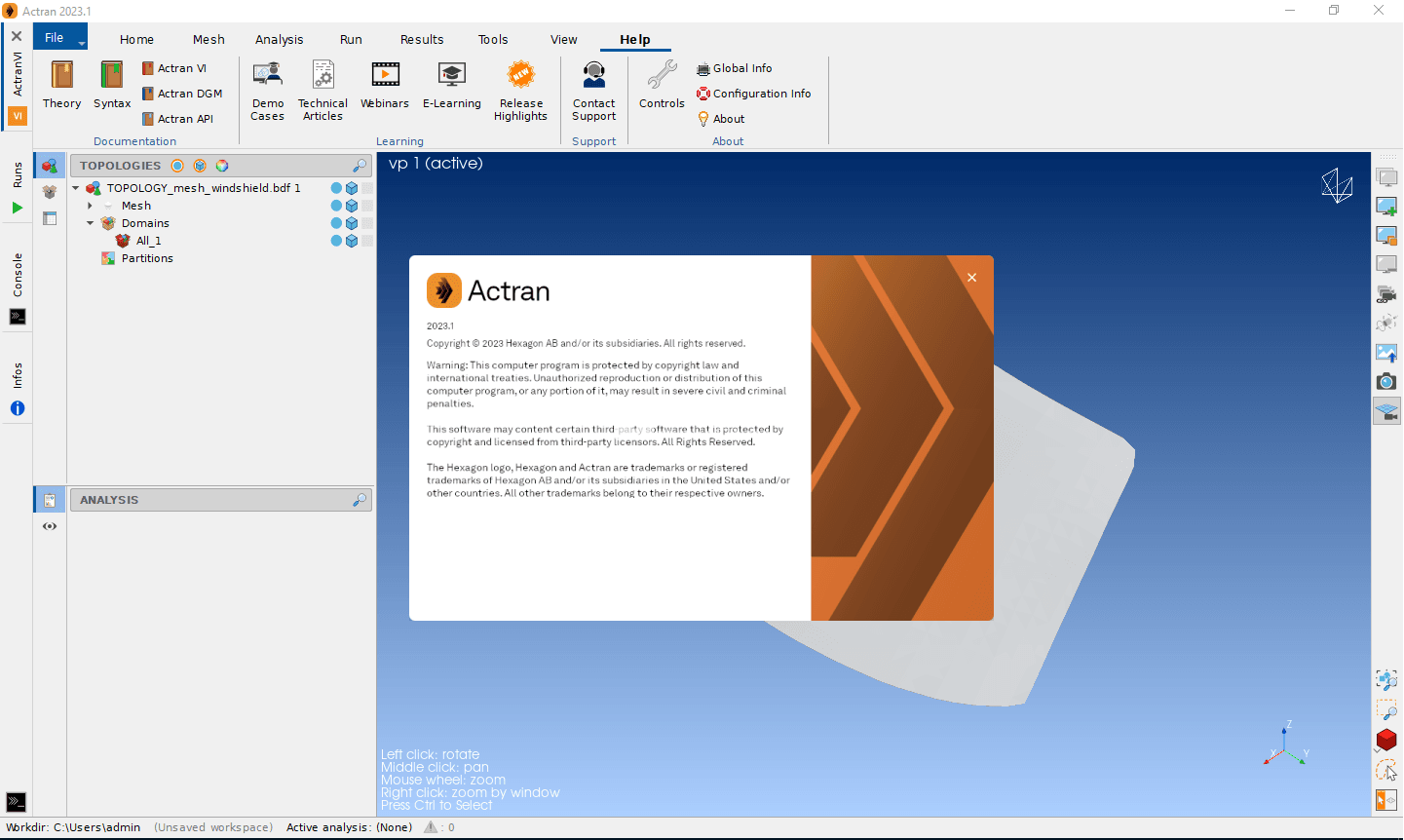 MSC Actran 2024破解版|MSC Actran 2024完美激活版-闪电软件园