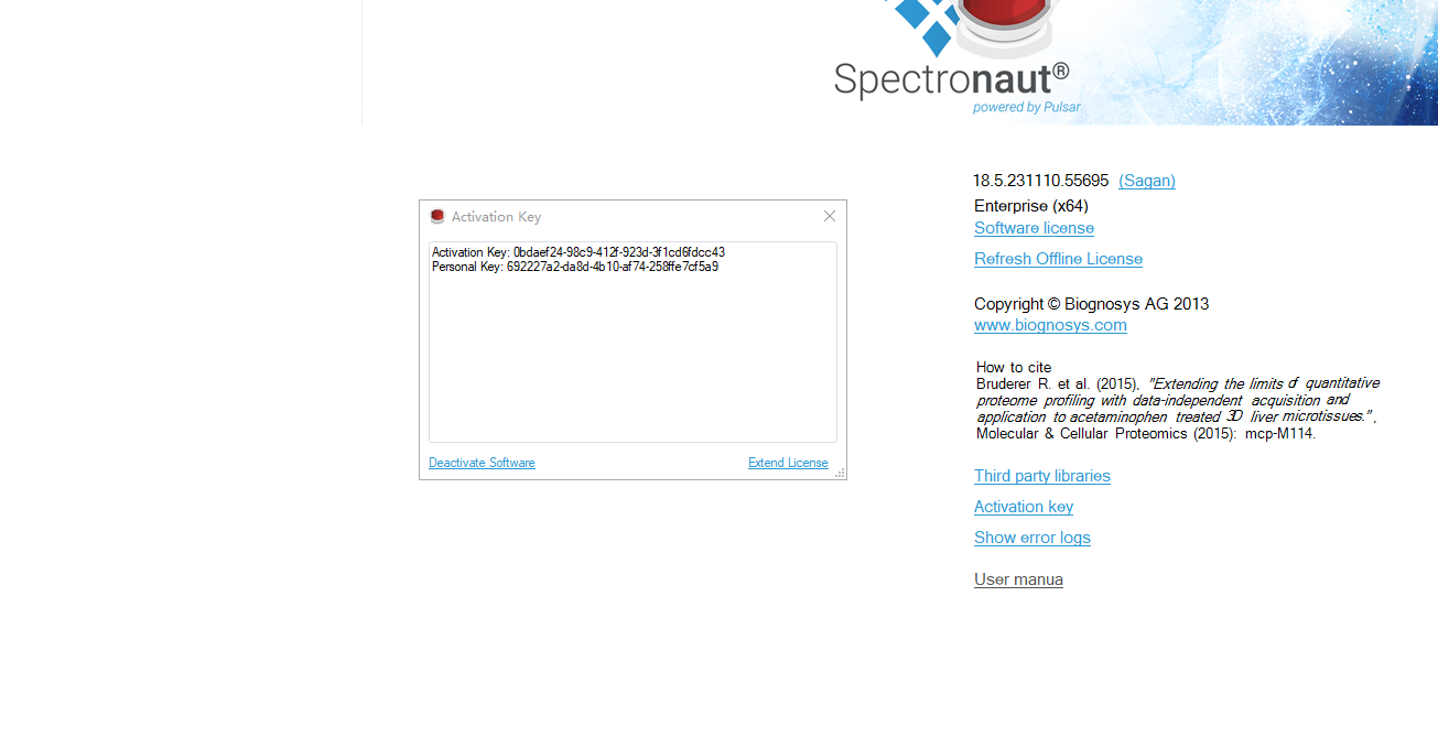 Spectronaut破解版|Spectronaut 18.5 激活版 win/linux-闪电软件园